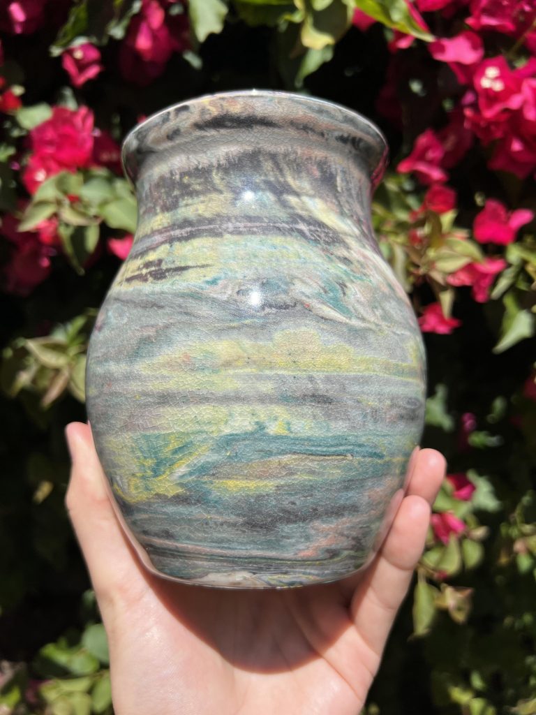 Black Stoneware Jar - Alex Beck Ceramics - Handmade in San Francisco